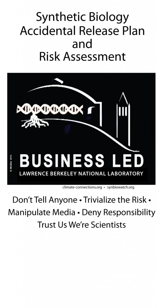 Posters and Flyers about Synthetic Biology – SynBioWatch